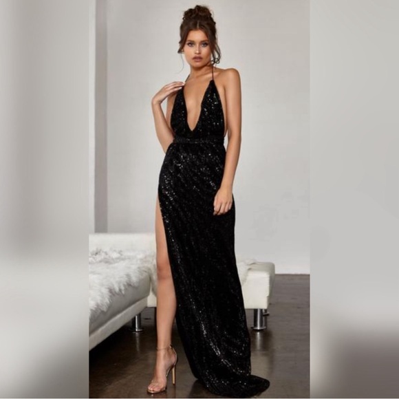 Abyss By Abby | Dresses | Nwt Abyss By Abby Sequin Gown Szsm | Poshmark